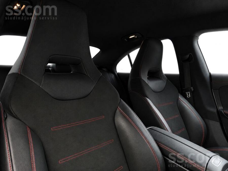 White Mercedes-Benz CLA 250 2020 in Riga, with an engine capacity of 2.00 L and mileage of 74 thousand km for 28900 €, photo 13 on AUTOMOTO.COM.LV