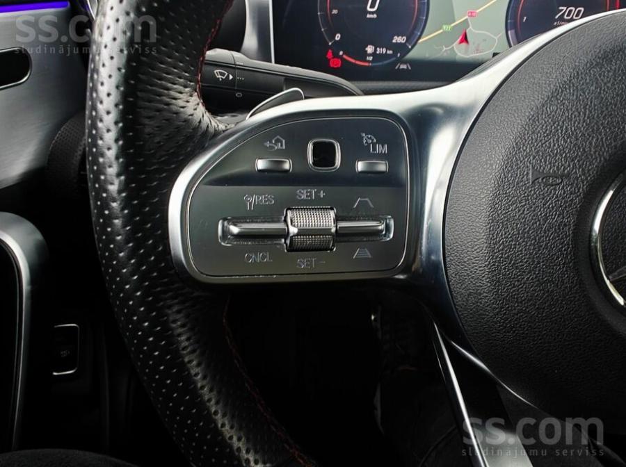 White Mercedes-Benz CLA 250 2020 in Riga, with an engine capacity of 2.00 L and mileage of 74 thousand km for 28900 €, photo 18 on AUTOMOTO.COM.LV