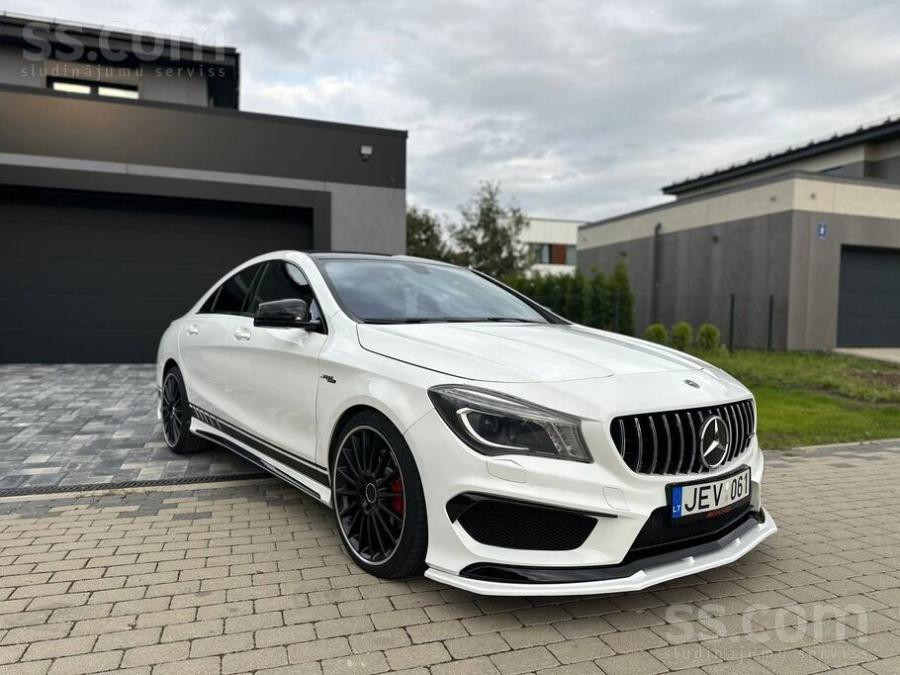 Белый Мерседес ЦЛА 250 2014 в Рига, объемом двигателя 2.00 л и пробегом 230 тыс. км за 11500 €, фото 1 на AUTOMOTO.COM.LV