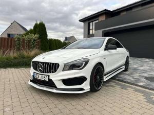 Balts Mercedes-Benz CLA 250 2014 Rīga, ar dzinēja tilpumu 2.00 L un nobraukumu 230 tūkst. km par 11500 €, foto  vietnē AUTOMOTO.COM.LV