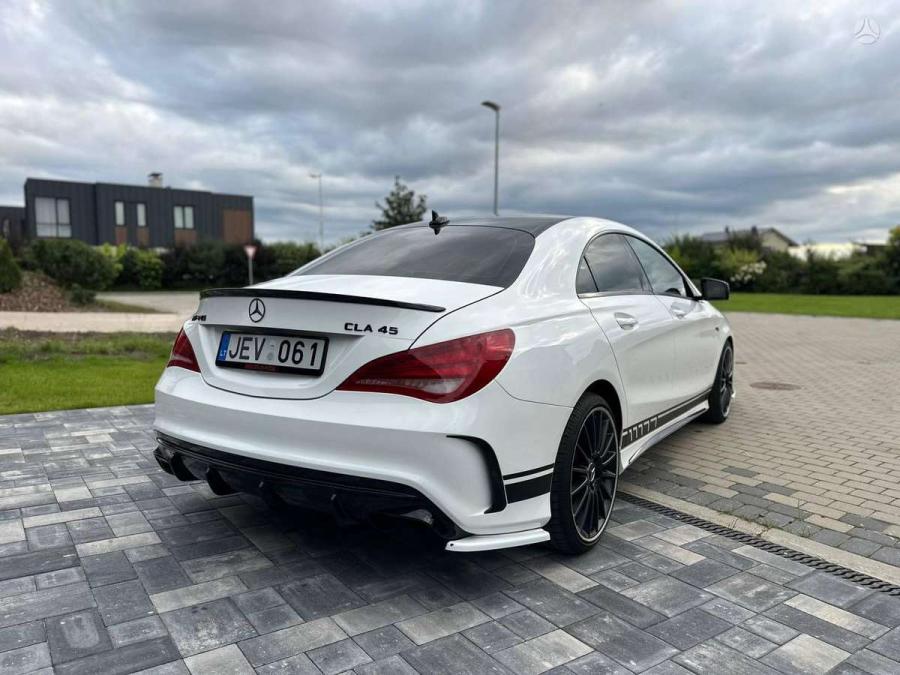 Balts Mercedes-Benz CLA 250 2014 Rīga, ar dzinēja tilpumu 2.00 L un nobraukumu 230 tūkst. km par 11500 €, foto 4 vietnē AUTOMOTO.COM.LV