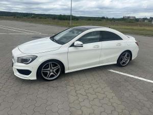 White Mercedes-Benz CLA 250 2015 in Vilnius, with an engine capacity of 1.99 L and mileage of 150 thousand km for 14000 €, photo 3 on AUTOMOTO.COM.LV