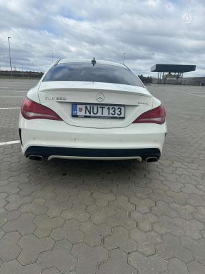 White Mercedes-Benz CLA 250 2015 in Vilnius, with an engine capacity of 1.99 L and mileage of 150 thousand km for 14000 €, photo 5 on AUTOMOTO.COM.LV