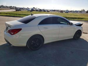 White Mercedes-Benz CLA 250 2016 in Klaipeda, with an engine capacity of 2.00 L and mileage of 206 thousand km for 4999 €, photo  on AUTOMOTO.COM.LV