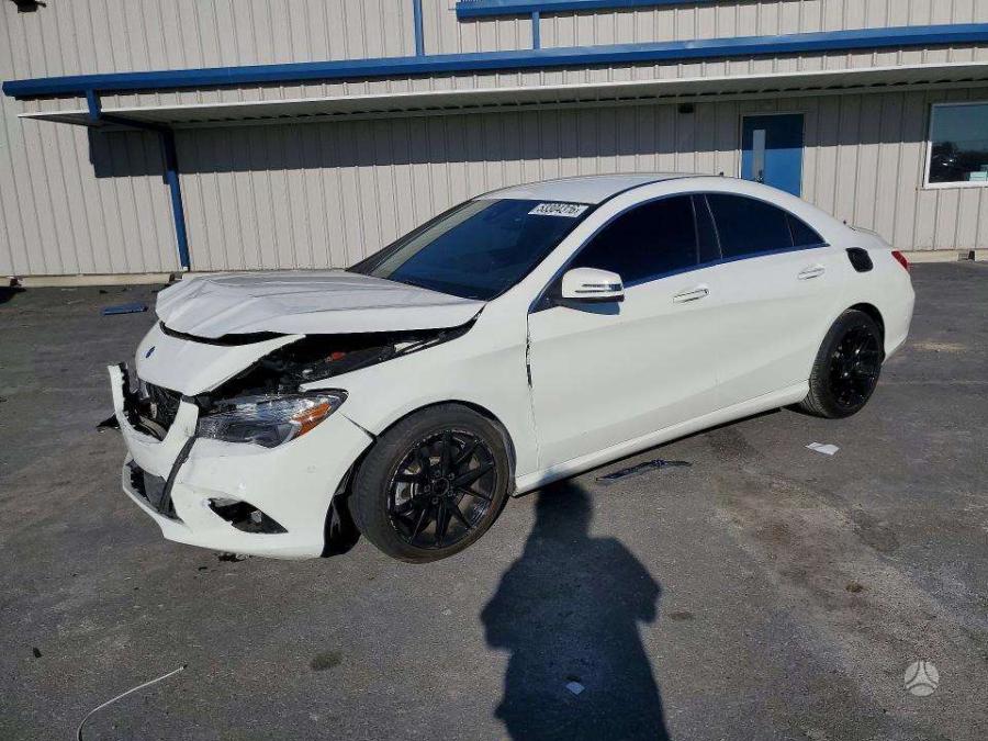 White Mercedes-Benz CLA 250 2016 in Klaipeda, with an engine capacity of 2.00 L and mileage of 206 thousand km for 4999 €, photo 3 on AUTOMOTO.COM.LV