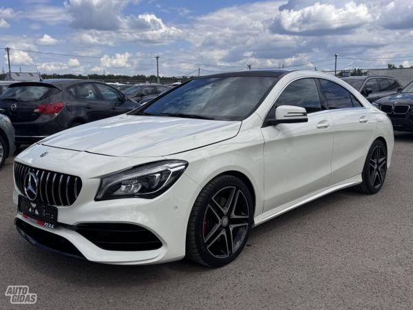 White Mercedes-Benz CLA 250 2018 in Kaunas, with an engine capacity of 2.00 L and mileage of 17 thousand km for 13800 €, photo 1 on AUTOMOTO.COM.LV
