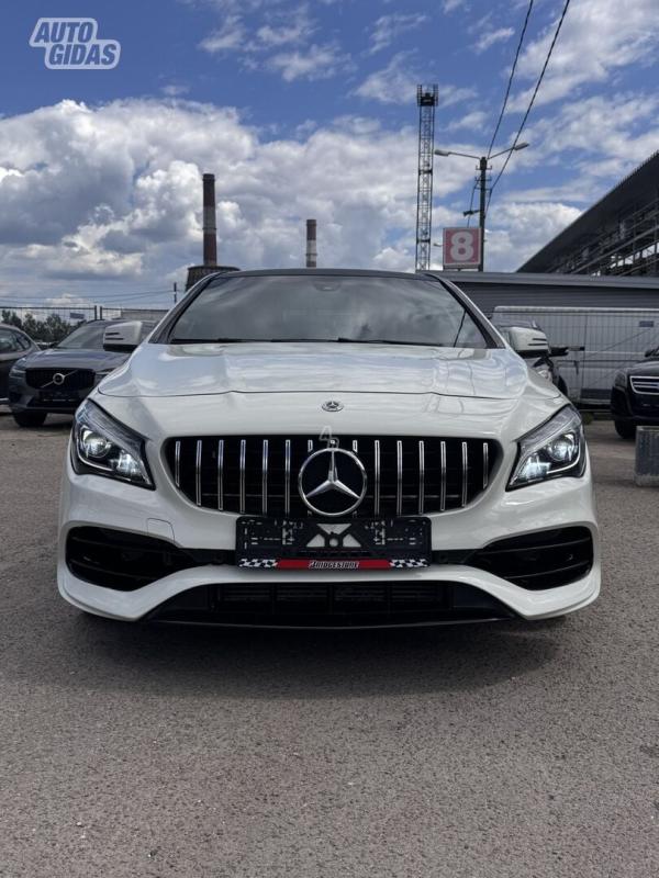White Mercedes-Benz CLA 250 2018 in Kaunas, with an engine capacity of 2.00 L and mileage of 17 thousand km for 13800 €, photo 2 on AUTOMOTO.COM.LV