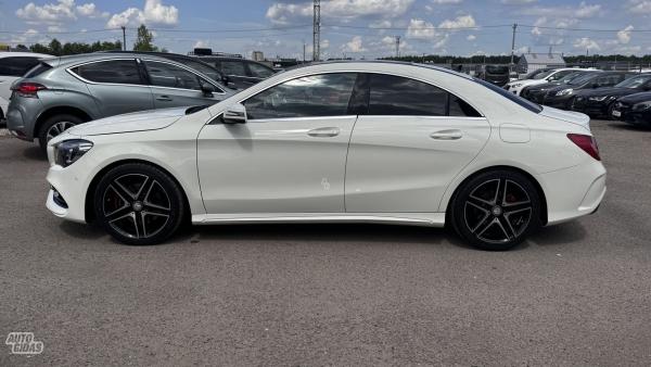 White Mercedes-Benz CLA 250 2018 in Kaunas, with an engine capacity of 2.00 L and mileage of 17 thousand km for 13800 €, photo 8 on AUTOMOTO.COM.LV