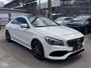White Mercedes-Benz CLA 250 2018 in Kaunas, with an engine capacity of 2.00 L and mileage of 17 thousand km for 13800 €, photo 4 on AUTOMOTO.COM.LV