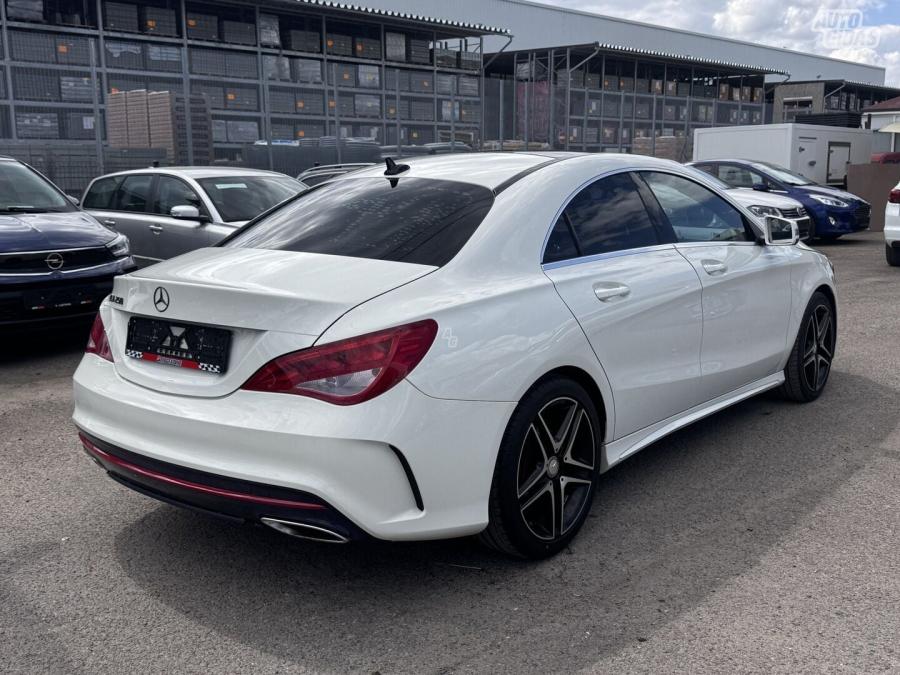 White Mercedes-Benz CLA 250 2018 in Kaunas, with an engine capacity of 2.00 L and mileage of 17 thousand km for 13800 €, photo 7 on AUTOMOTO.COM.LV