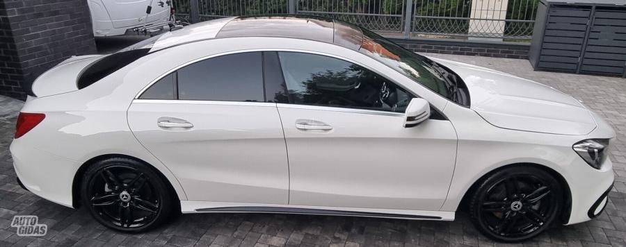 White Mercedes-Benz CLA 250 2018 in Siauliai, with an engine capacity of 2.00 L and mileage of 88 thousand km for 16500 €, photo 1 on AUTOMOTO.COM.LV