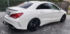 White Mercedes-Benz CLA 250 2018 in Siauliai, with an engine capacity of 2.00 L and mileage of 88 thousand km for 16500 €, photo 6 on AUTOMOTO.COM.LV