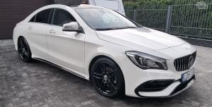 White Mercedes-Benz CLA 250 2018 in Siauliai, with an engine capacity of 2.00 L and mileage of 88 thousand km for 16500 €, photo 9 on AUTOMOTO.COM.LV