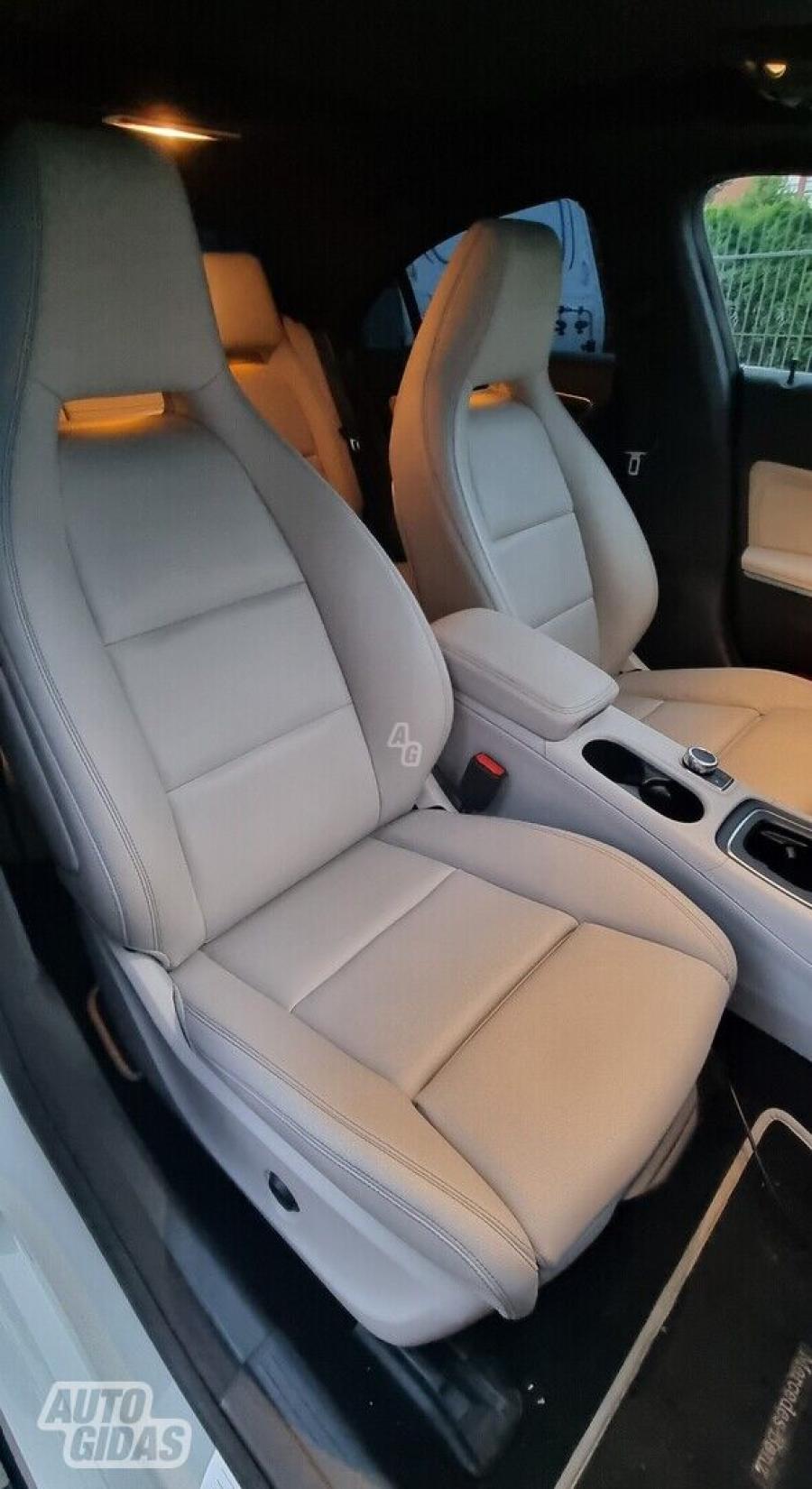 White Mercedes-Benz CLA 250 2018 in Siauliai, with an engine capacity of 2.00 L and mileage of 88 thousand km for 16500 €, photo 12 on AUTOMOTO.COM.LV