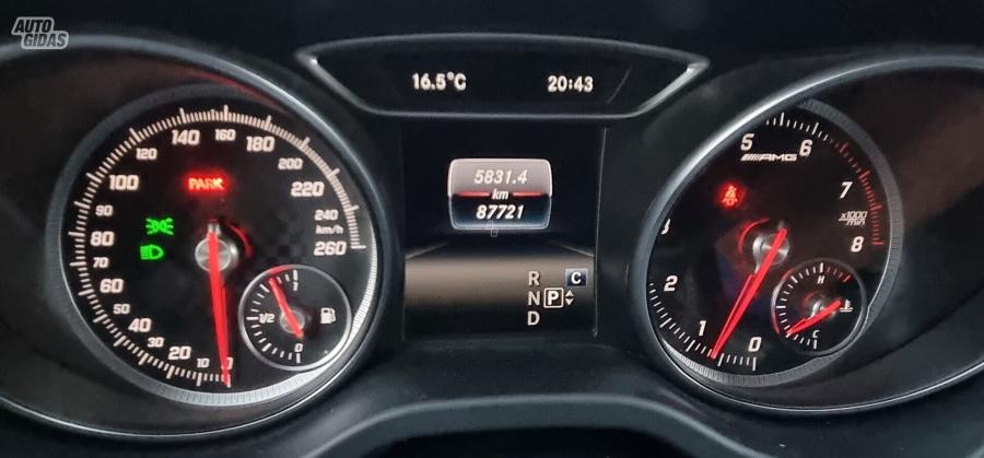 White Mercedes-Benz CLA 250 2018 in Siauliai, with an engine capacity of 2.00 L and mileage of 88 thousand km for 16500 €, photo 14 on AUTOMOTO.COM.LV