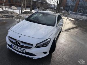 White Mercedes-Benz CLA 250 2019 in Kaunas, with an engine capacity of 2.00 L and mileage of 73 thousand km for 18399 €, photo  on AUTOMOTO.COM.LV