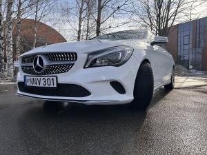Balts Mercedes-Benz CLA 250 2019 Kauņa, ar dzinēja tilpumu 2.00 L un nobraukumu 73 tūkst. km par 18399 €, foto 2 vietnē AUTOMOTO.COM.LV