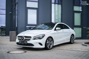 White Mercedes-Benz CLA 250 2019 in Kaunas, with an engine capacity of 2.00 L and mileage of 75 thousand km for 18950 €, photo 3 on AUTOMOTO.COM.LV