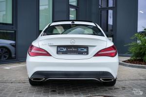 White Mercedes-Benz CLA 250 2019 in Kaunas, with an engine capacity of 2.00 L and mileage of 75 thousand km for 18950 €, photo 13 on AUTOMOTO.COM.LV