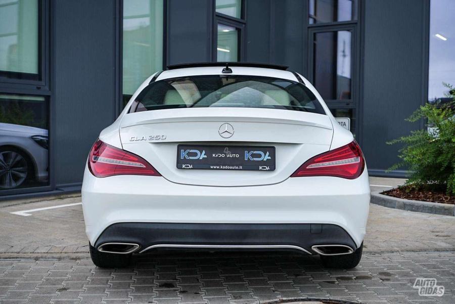 White Mercedes-Benz CLA 250 2019 in Kaunas, with an engine capacity of 2.00 L and mileage of 75 thousand km for 18950 €, photo 13 on AUTOMOTO.COM.LV