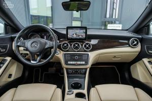 White Mercedes-Benz CLA 250 2019 in Kaunas, with an engine capacity of 2.00 L and mileage of 75 thousand km for 18950 €, photo 17 on AUTOMOTO.COM.LV