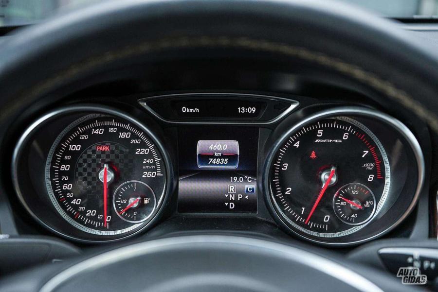 White Mercedes-Benz CLA 250 2019 in Kaunas, with an engine capacity of 2.00 L and mileage of 75 thousand km for 18950 €, photo 29 on AUTOMOTO.COM.LV