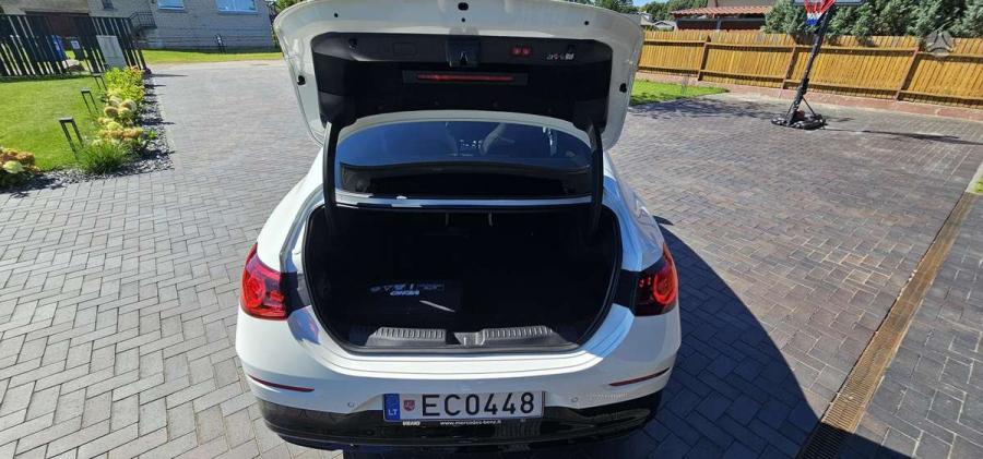 White Mercedes-Benz CLA 250 2025 in Kaunas, with an engine capacity of 0.00 L and mileage of 31 thousand km for 55000 €, photo 11 on AUTOMOTO.COM.LV