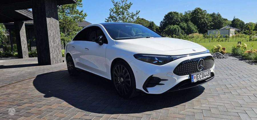 White Mercedes-Benz CLA 250 2025 in Kaunas, with an engine capacity of 0.00 L and mileage of 31 thousand km for 55000 €, photo 14 on AUTOMOTO.COM.LV