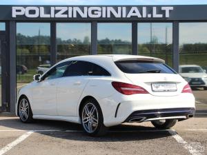 White Mercedes-Benz CLA 250 2017 in Vilnius, with an engine capacity of 2.00 L and mileage of 101 thousand km for 16950 €, photo 4 on AUTOMOTO.COM.LV