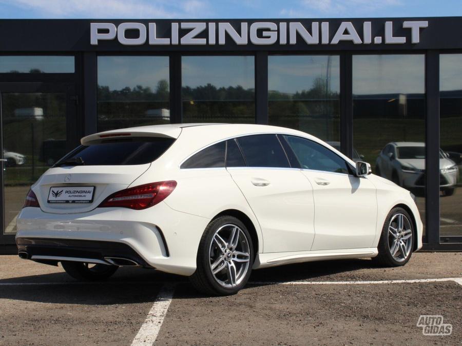 White Mercedes-Benz CLA 250 2017 in Vilnius, with an engine capacity of 2.00 L and mileage of 101 thousand km for 16950 €, photo 5 on AUTOMOTO.COM.LV