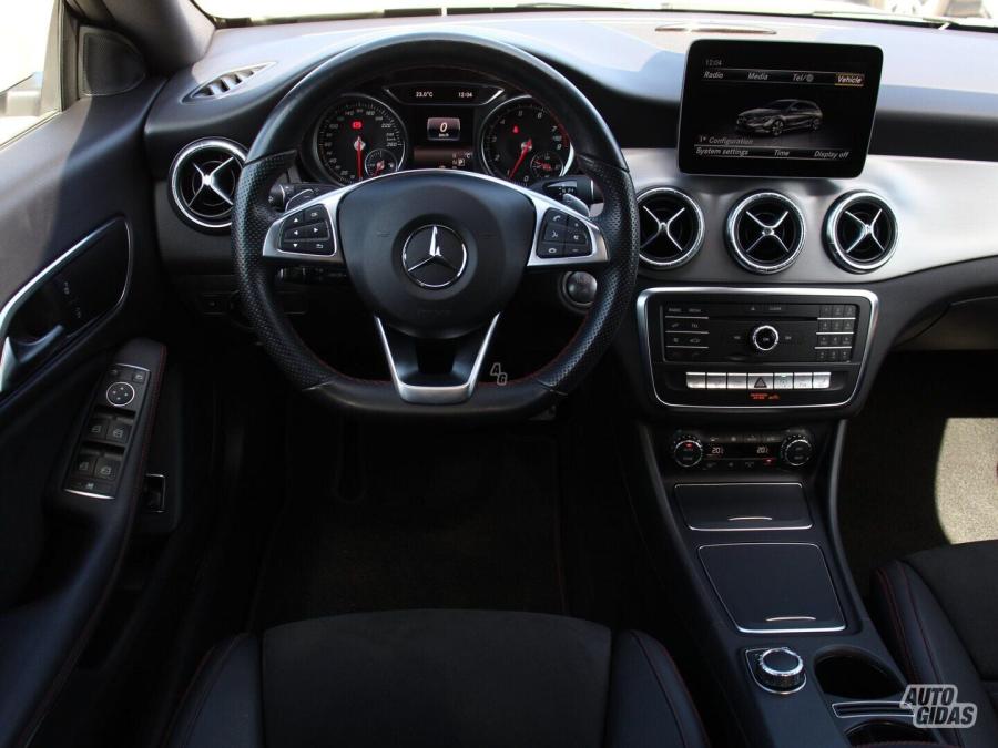 White Mercedes-Benz CLA 250 2017 in Vilnius, with an engine capacity of 2.00 L and mileage of 101 thousand km for 16950 €, photo 7 on AUTOMOTO.COM.LV