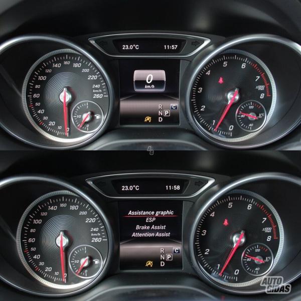 Balts Mercedes-Benz CLA 250 2017 Viļņa, ar dzinēja tilpumu 2.00 L un nobraukumu 101 tūkst. km par 16950 €, foto 7 vietnē AUTOMOTO.COM.LV