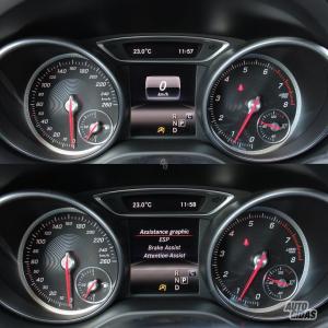 White Mercedes-Benz CLA 250 2017 in Vilnius, with an engine capacity of 2.00 L and mileage of 101 thousand km for 16950 €, photo 8 on AUTOMOTO.COM.LV