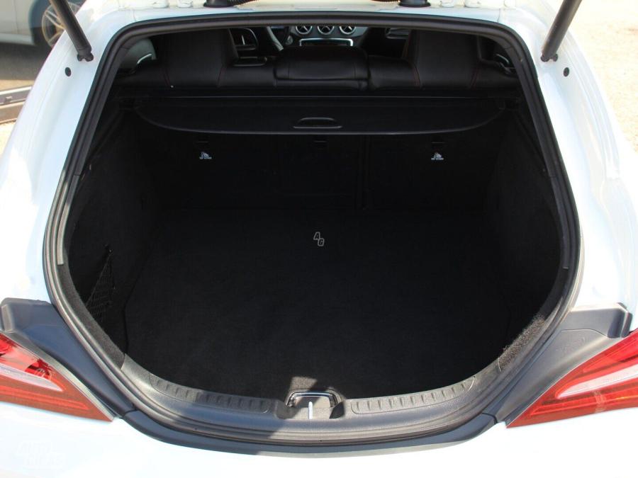 White Mercedes-Benz CLA 250 2017 in Vilnius, with an engine capacity of 2.00 L and mileage of 101 thousand km for 16950 €, photo 19 on AUTOMOTO.COM.LV