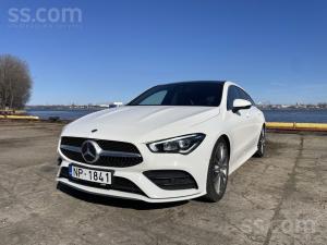 Белый Мерседес ЦЛА 250 2019 в Рига, объемом двигателя 2.00 л и пробегом 89 тыс. км за 25950 €, фото  на AUTOMOTO.COM.LV