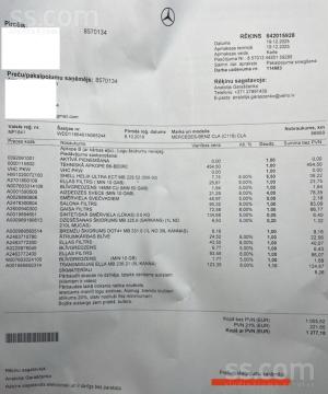 Белый Мерседес ЦЛА 250 2019 в Рига, объемом двигателя 2.00 л и пробегом 89 тыс. км за 25950 €, фото 20 на AUTOMOTO.COM.LV