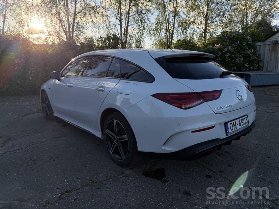Balts Mercedes-Benz CLA 250 2021 Aizkraukle, ar dzinēja tilpumu 1.40 L un nobraukumu 129 tūkst. km par 25800 €, foto 5 vietnē AUTOMOTO.COM.LV