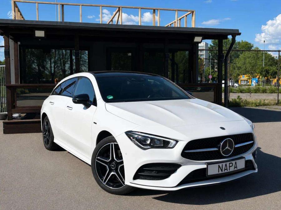 Balts Mercedes-Benz CLA 250 2021 Rīga, ar dzinēja tilpumu 1.40 L un nobraukumu 129 tūkst. km par 25600 €, foto 1 vietnē AUTOMOTO.COM.LV