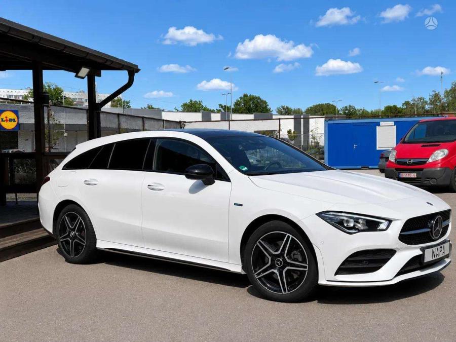 Balts Mercedes-Benz CLA 250 2021 Rīga, ar dzinēja tilpumu 1.40 L un nobraukumu 129 tūkst. km par 25600 €, foto 4 vietnē AUTOMOTO.COM.LV