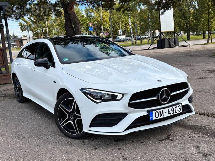 Белый Мерседес ЦЛА 250 2021 в Рига, объемом двигателя 1.40 л и пробегом 130 тыс. км за 24000 €, фото 5 на AUTOMOTO.COM.LV