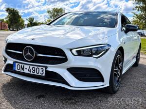 Белый Мерседес ЦЛА 250 2021 в Рига, объемом двигателя 1.40 л и пробегом 130 тыс. км за 24000 €, фото 13 на AUTOMOTO.COM.LV