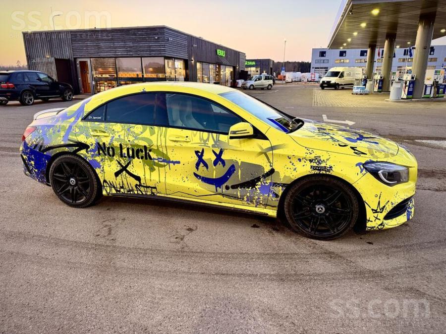 Dzeltens Mercedes-Benz CLA 250 2014 Rīga, ar dzinēja tilpumu 2.00 L un nobraukumu 160 tūkst. km par 16000 €, foto 3 vietnē AUTOMOTO.COM.LV