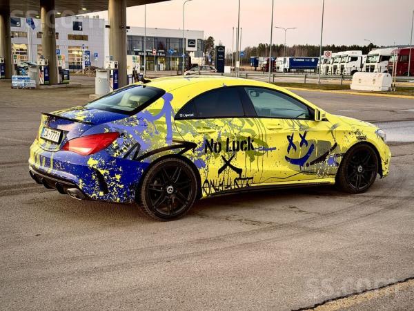 Dzeltens Mercedes-Benz CLA 250 2014 Rīga, ar dzinēja tilpumu 2.00 L un nobraukumu 160 tūkst. km par 16000 €, foto 3 vietnē AUTOMOTO.COM.LV