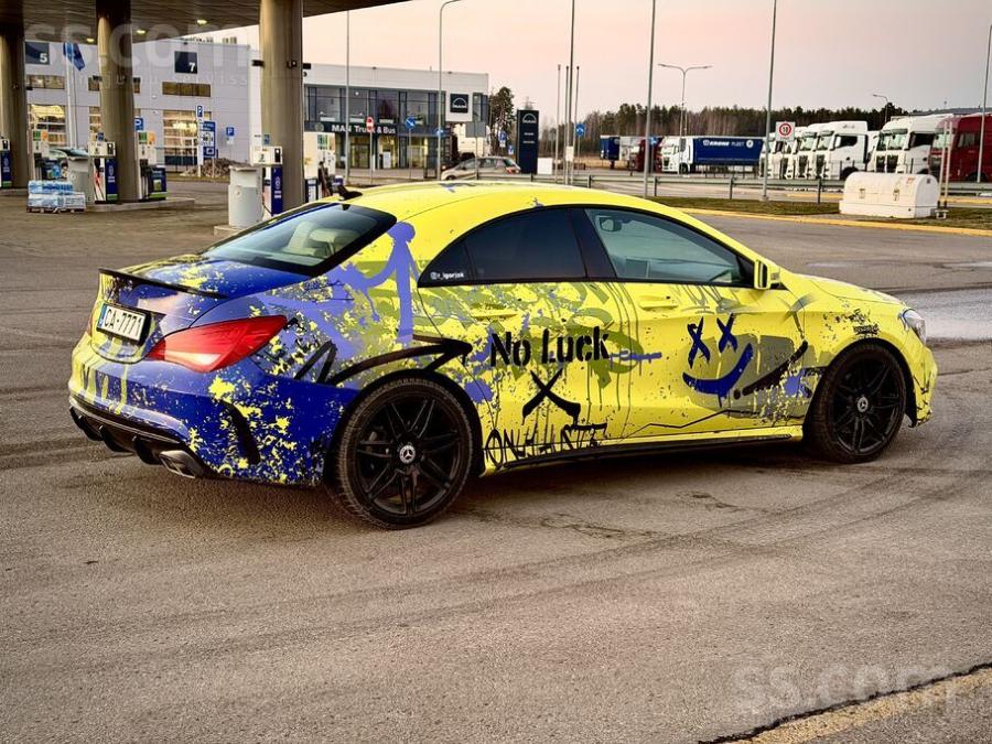 Dzeltens Mercedes-Benz CLA 250 2014 Rīga, ar dzinēja tilpumu 2.00 L un nobraukumu 160 tūkst. km par 16000 €, foto 4 vietnē AUTOMOTO.COM.LV