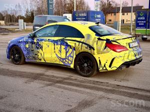 Dzeltens Mercedes-Benz CLA 250 2014 Rīga, ar dzinēja tilpumu 2.00 L un nobraukumu 160 tūkst. km par 16000 €, foto 5 vietnē AUTOMOTO.COM.LV