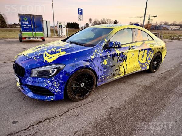 Желтый Мерседес ЦЛА 250 2014 в Рига, объемом двигателя 2.00 л и пробегом 160 тыс. км за 16000 €, фото 5 на AUTOMOTO.COM.LV