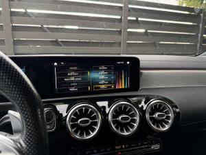 Black Mercedes-Benz CLA 35 AMG 2020 in Vilnius, with an engine capacity of 2.00 L and mileage of 133 thousand km for 25900 €, photo 13 on AUTOMOTO.COM.LV