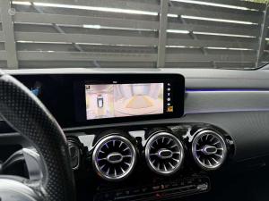 Black Mercedes-Benz CLA 35 AMG 2020 in Vilnius, with an engine capacity of 2.00 L and mileage of 133 thousand km for 25900 €, photo 14 on AUTOMOTO.COM.LV