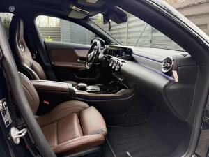 Black Mercedes-Benz CLA 35 AMG 2020 in Vilnius, with an engine capacity of 2.00 L and mileage of 133 thousand km for 25900 €, photo 16 on AUTOMOTO.COM.LV