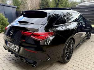 Black Mercedes-Benz CLA 35 AMG 2020 in Vilnius, with an engine capacity of 2.00 L and mileage of 133 thousand km for 25900 €, photo 24 on AUTOMOTO.COM.LV